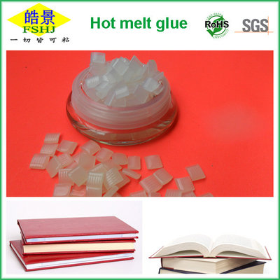 Raw Material Hot Melt Glue Granule , Polypropylene Adhesive For Offset Paper Coated Paper Binding