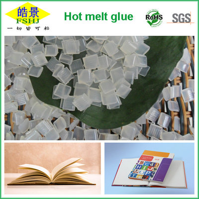 Book Binding Hotmelt Polypropylene Glue Adhesive , Hot Glue Pellets Side Binding