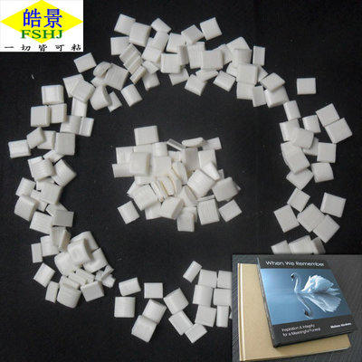 Spine Bookbinding Polyester Hot Melt Adhesive / Edge Banding Glue White Granule