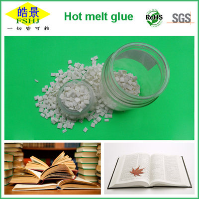 Resin Polyester Hot Melt Adhesive For Spine Bookbinding , White Granule