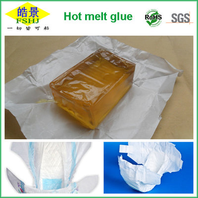 Healthy PSA Pressure Sensitive Hot Melt Adhesive For Panty Diaper Food Grade