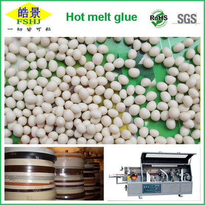 Environmentally Friendly Hot Melt Edge Banding Adhesive , EVA Based Edgebander Glue