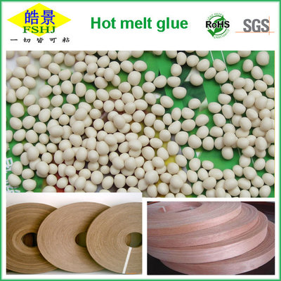 Hot Melt Glue For PVC Edge Banding , Edgebander Glue Pellets High Temperature Resistance