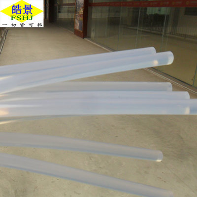 Flexible Sillicone Hot Melt Glue Sticks , Transparent Hot Glue Gun Sticks For Carton Sealing
