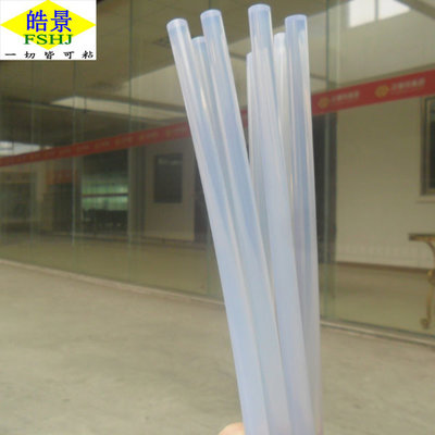 White Transparent Hot Melt Glue Sticks 11mm For Packaging / Book Binding