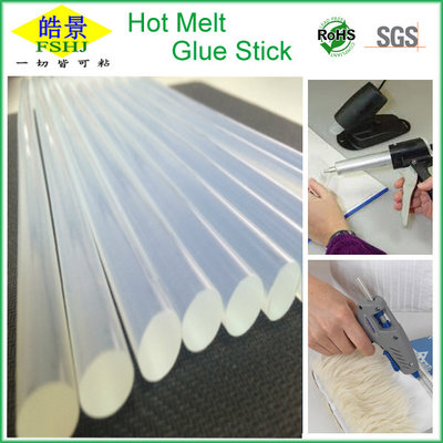 Eva Transparent Hot Melt Glue Stick Bar For Carton Sealing / Edge Banding