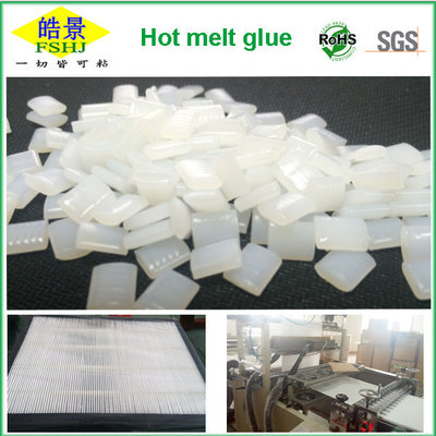 EVA White Granule Hot Melt Adhesive Hot Melt Pellets For Air Filter 5 - 8s Open Time