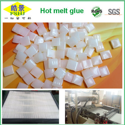 EVA White Granule Hot Melt Adhesive Hot Melt Pellets For Air Filter 5 - 8s Open Time