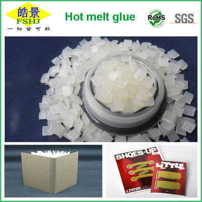First Grade White Pellets Hot Melt Adhesive For Bookbinding / Offset Printing Paper