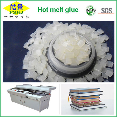 Book Spine Auto Bookbinding Machine Hot Melt Adhesive With White Granule
