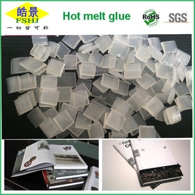 EVA Industrial White Hot Melt Adhesive Softening 94 ± 5ºC Transparent For Printing