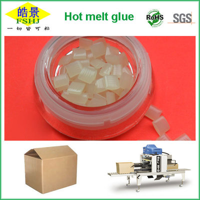 SGS White Granule Hot Melt Polypropylene Glue Adhesive For Carton Sealing