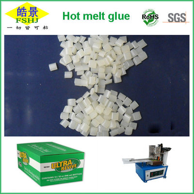 White Granule Hot Melt Adhesive Glue Packaging Adhesive / Boxes Sealing Glue