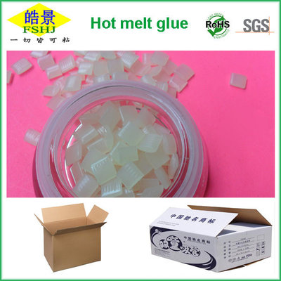 MIni Boxes Packing Granule Hot Melt Glue Pellets No Smell Softening Point 95±2°C
