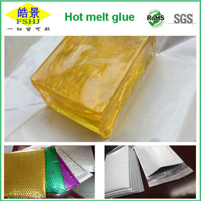 Bubble Courier Bags Sealed Hot Melt Pressure Sensitive Glue Strong Tackness