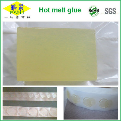 Transparent Glue Block Polyester Hot Melt Adhesive High Viscosity 12 Months Storage