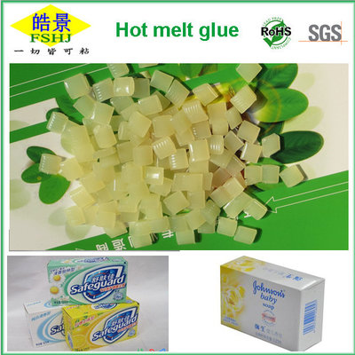 High Soften Point Hot Melt Glue Granule Yellow Transparent For Packaging