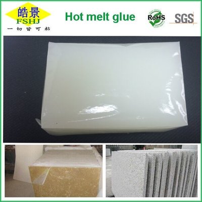 White Non transparent Block Sensitive Hot Melt Adhesive For Ceramic Protection