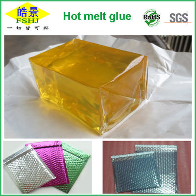 No Drawing Hot Melt Pressure Sensitive Adhesive For PE Air Bubble Bags Sealing