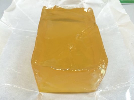 Smelless Yellow Transparent Hot Melt Pressure Sensitive Glue Block