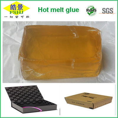 Yellow Transparent Hot Melt Pressure Sensitive Adhesive Packing For Gift Box