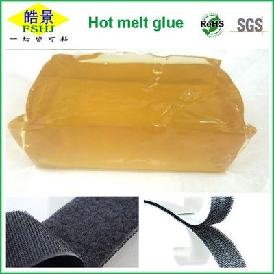 Non Toxic Good Viscosity Psa Hot Melt Adhesive Block For Velcro Use