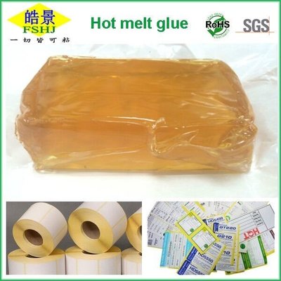 Good Fluidity Eva High Temperature Pressure Sensitive Adhesive Used In Label Attaching