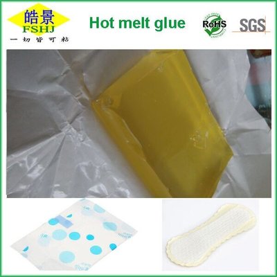 Block Hot Melt Pressure Sensitive Adhesives For Non Woven Goods , Strong Attaching Strength