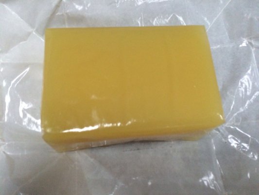 Good Viscosity High Soften Point Psa Yellow Hot Melt Pressure Sensitive Adhesives Block For Hand Carry Bag