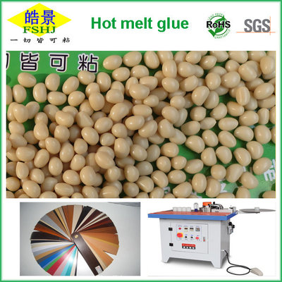 Yellow Round Hot Melt Granule Good fluidity Hot Melt Adhesive For Manual Operating Machine