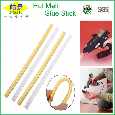 EVA Colored Hot Melt Glue Sticks For Box Sealing , 11mm Glue Gun Sticks