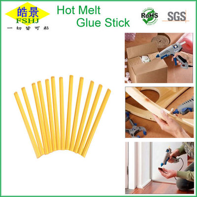 Flexible Eva Hot Melt Glue Sticks For Plastic / Wood / Metal High Strength