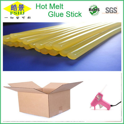 Perfect Carton Sealing Colored Hot Melt Glue Sticks , Hot Glue Gun Sticks