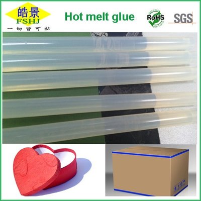 11mm Pure Clear Hot Glue Sticks , Silicone Non Toxic Hot Melt Glue Sticks