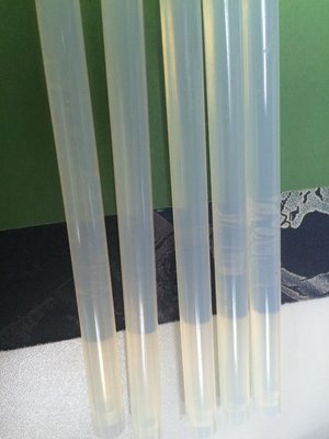 11mm Pure Clear Hot Glue Sticks , Silicone Non Toxic Hot Melt Glue Sticks