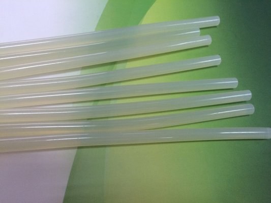 Non Toxic Clear Hot Glue Sticks Hot Melt Silicon Bar For Straw Attaching
