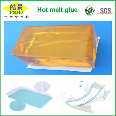 Women And Baby Care Hot Melt Adhesive For Sanitary , Resin / Eva Material
