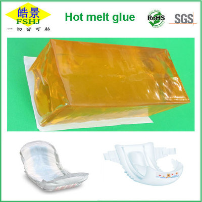 Yellow And Eva Material Hot Melt Adhesive For Diapers And Sanitary Napkin