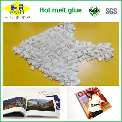 EVA Milk White Hot Melt Glue Pellets High Soften Point Adhesive Hot Melt For Bookbinding
