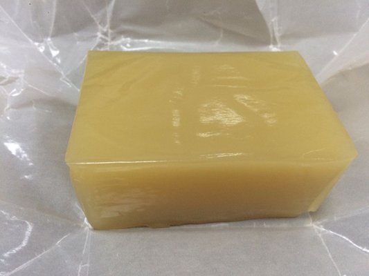 Yellow Non - Transparent Hot Melt Adhesive Block High Stickiness For Mattress