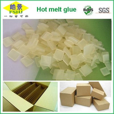 Carton Packaging Yellow Clear Hot Melt Adhesive Pellets EVA Long Open Time Odorless