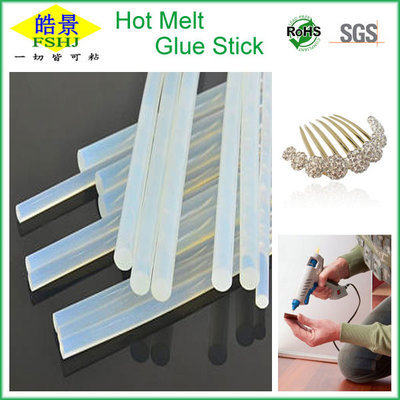Eva / Resin Hot Glue Gun Sticks Non Toxic Tranaparent For Carton Making