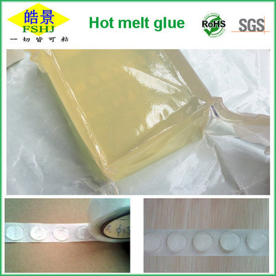 Removable Hot Melt Spot Polyester Hot Melt Glue Pellets Transparent Glue Block