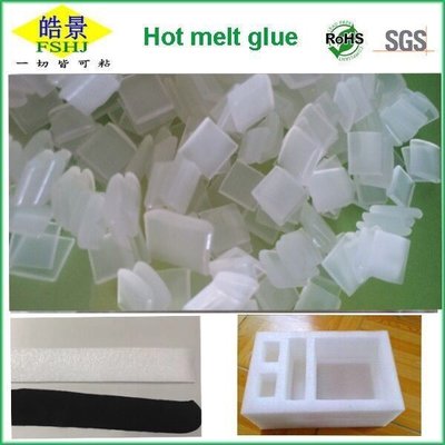 Transparent Hot Melt Glue Pellets Anti Yellowing Hot Melt Adhesive For EPE Foam