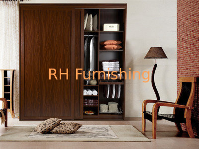 MDF/Chipboard/Plywood Faced Melamine/Laminate Sliding Door Wardrobe supplier