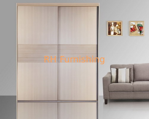 MDF/Chipboard/Plywood Faced Melamine/Laminate Sliding Door Wardrobe supplier