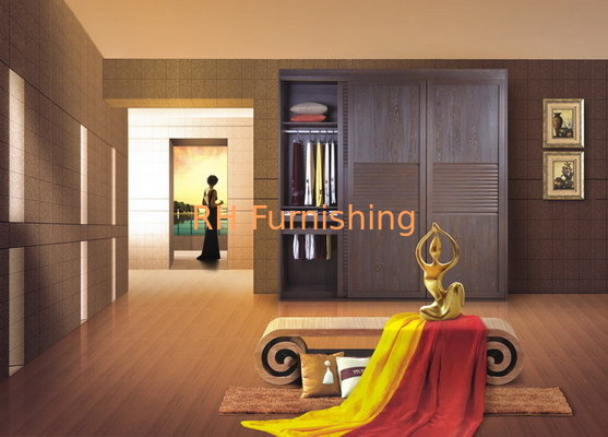 MDF/Chipboard/Plywood Faced Melamine/Laminate Sliding Door Wardrobe supplier
