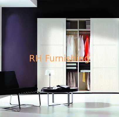 MDF/Chipboard/Plywood Faced Melamine/Laminate Sliding Door Wardrobe supplier