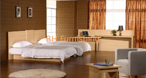 Wood Hotel and Luxury Apartment Furniture,Upholstery Bed,Headboard,Mattress,TV stand,Luaage Table,Desk,Mini Cabinet supplier