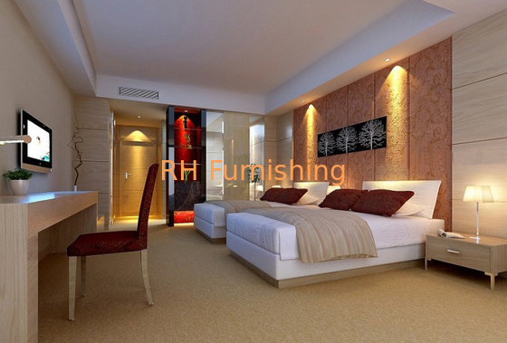 MDF Hotel and Luxury Apartment Furniture,Fabric Pad,Solid Headboard,Mattress,TV Stand/Cabinet,Luggage Table,Desk, supplier